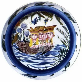 Porcelain master Alexandra Shchekatikhina-Pototskaya