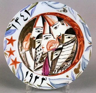 Porcelain master Alexandra Shchekatikhina-Pototskaya
