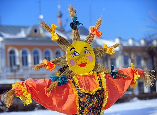 Russian spring festival Maslenitsa